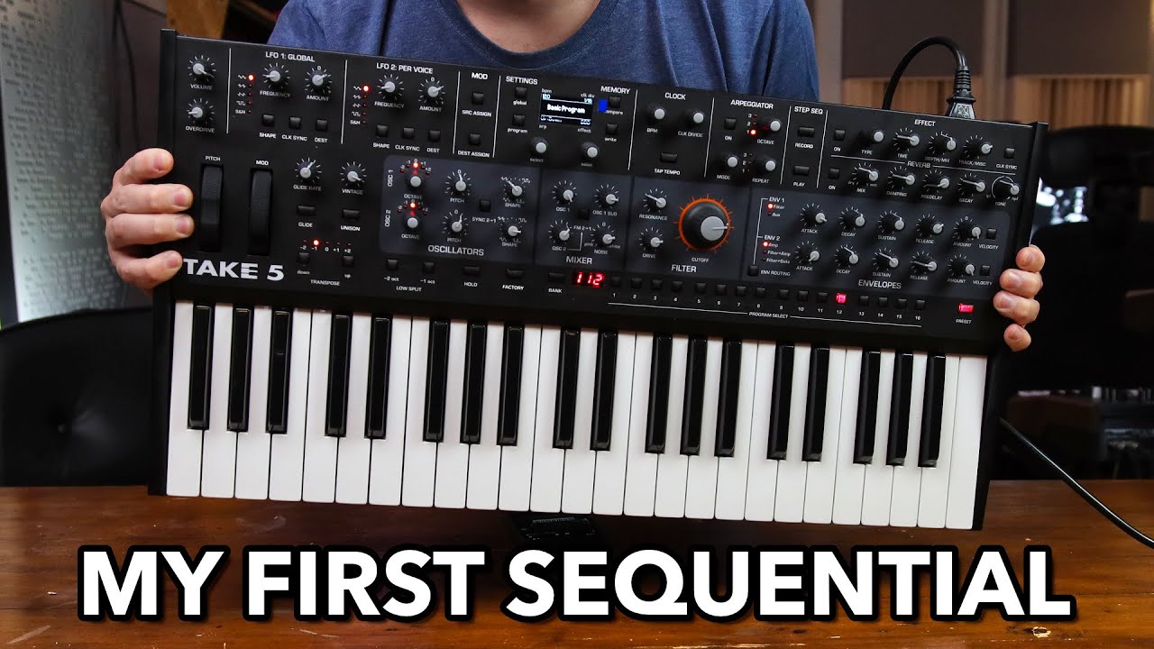Sequential Take 5 Synthesizer // First Impressions, Sound Demos ...