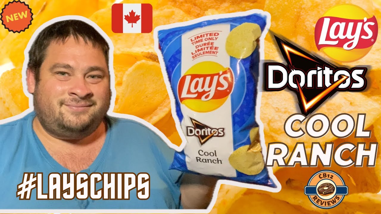 🇨🇦 "NEW" "Limited Time Only" Lays Doritos Cool Ranch #review - YouTube