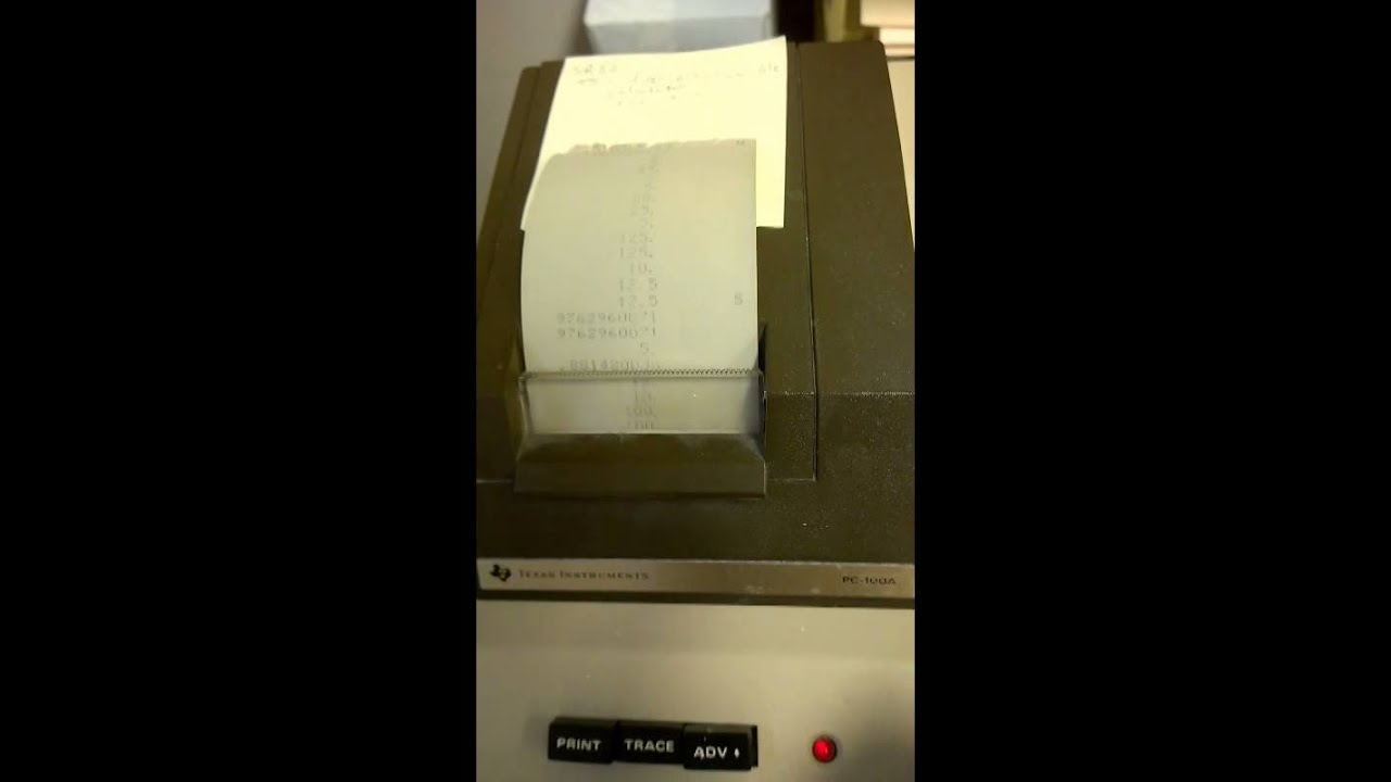 1970s Texas Instrument Programmable Calculator - YouTube