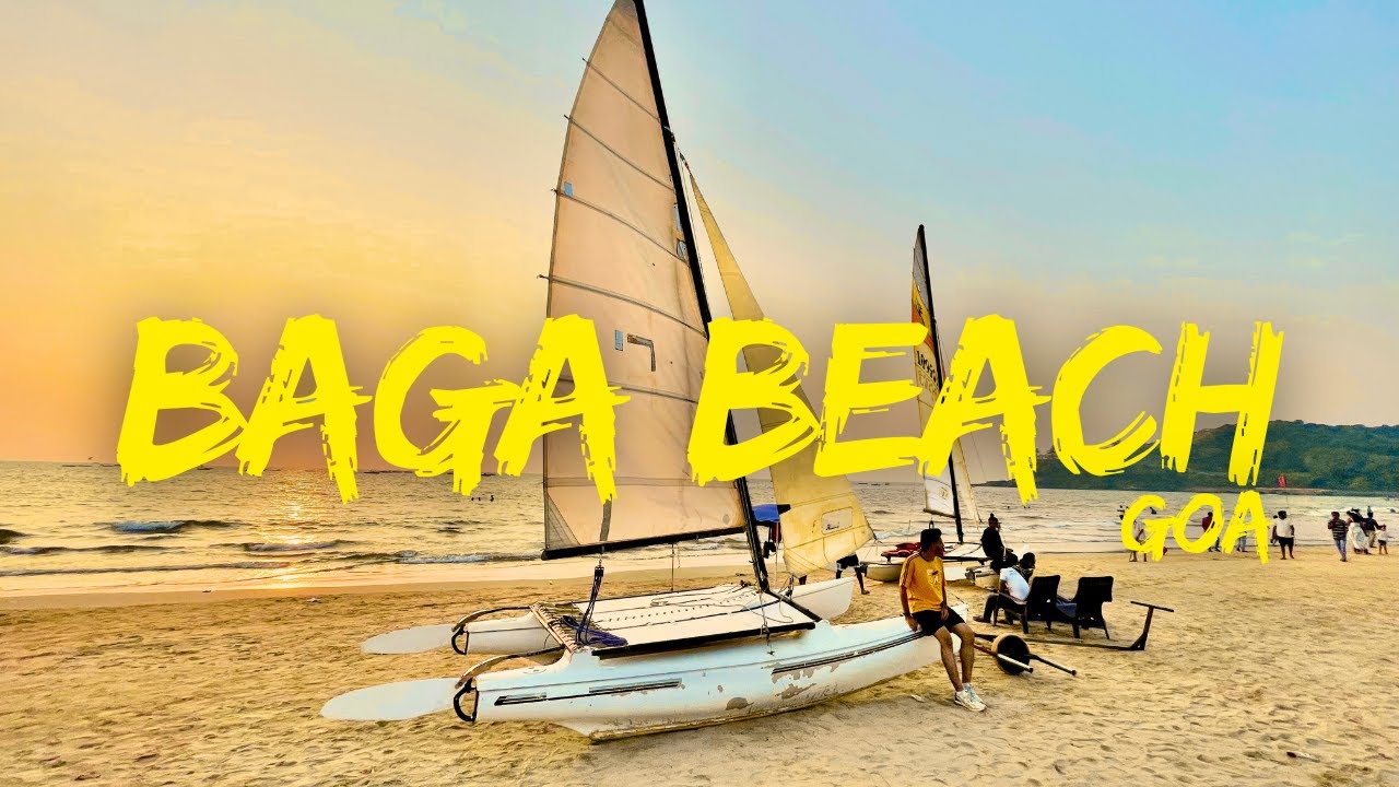 Goa | Baga Beach Goa in 4K 🇮🇳 | India’s Most Famous Party Beach Walk ...