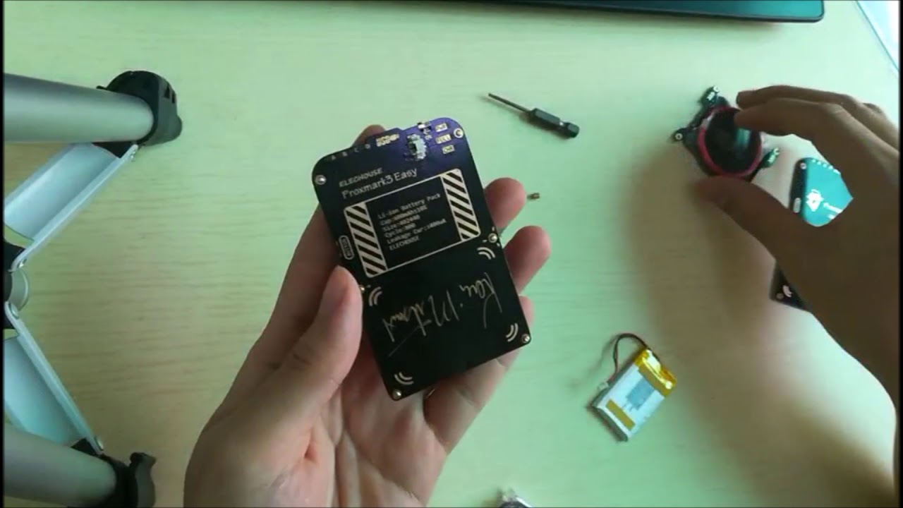 Proxmark3 Easy Battery Assemble - YouTube