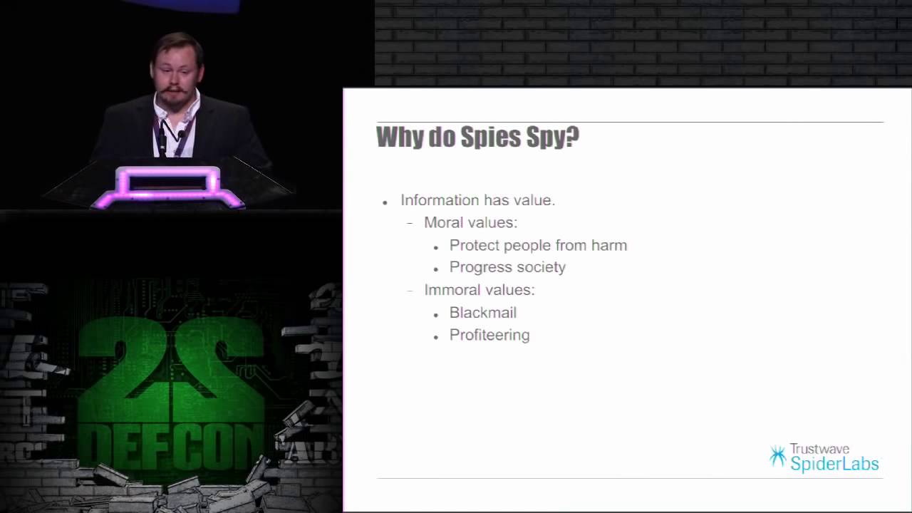 DEF CON 22 Detecting and Defending Against a Surveillance State - YouTube