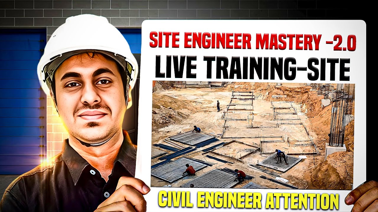 Site Engineer Mastery: Live Training from Real Construction Site - YouTube