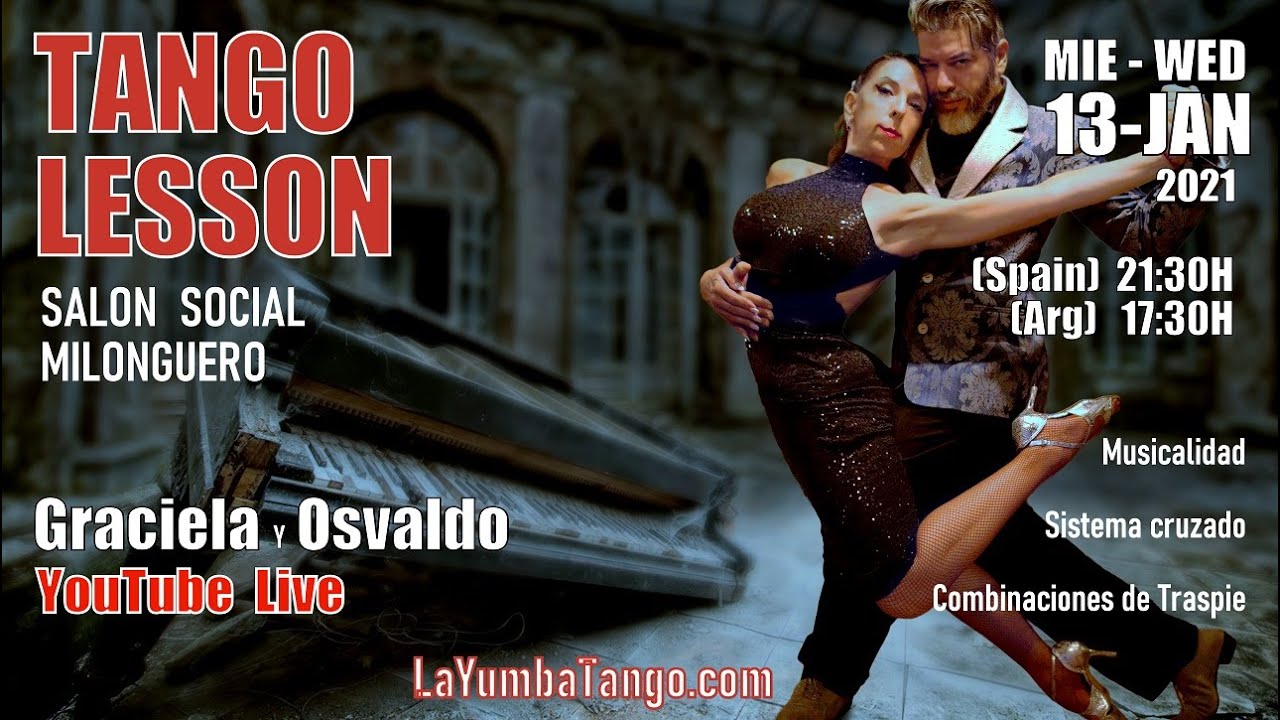 Live Tango Lesson - YouTube