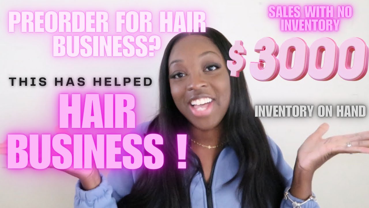 I use The Pre-order method for my hair business and this… - YouTube