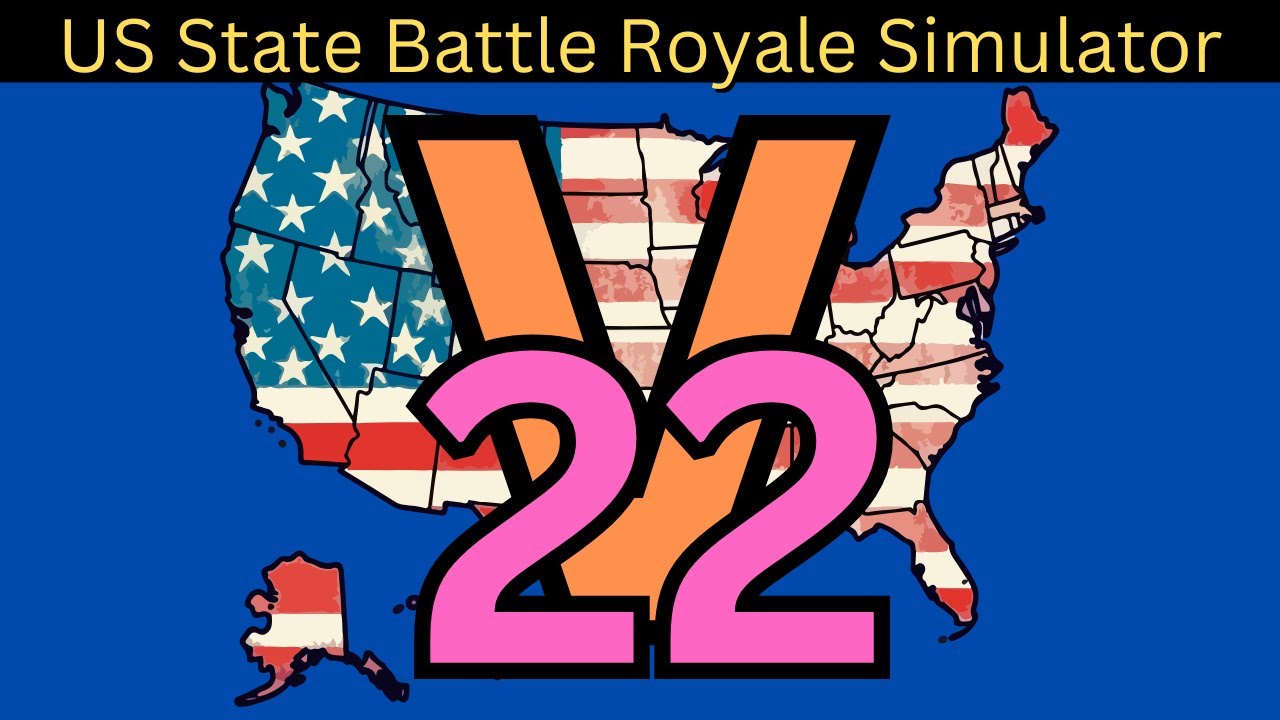 I Simulated A US State Battle Royale | V22 - YouTube