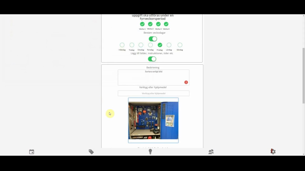 WCM-Apps.com - Lägga till en uppgift - YouTube