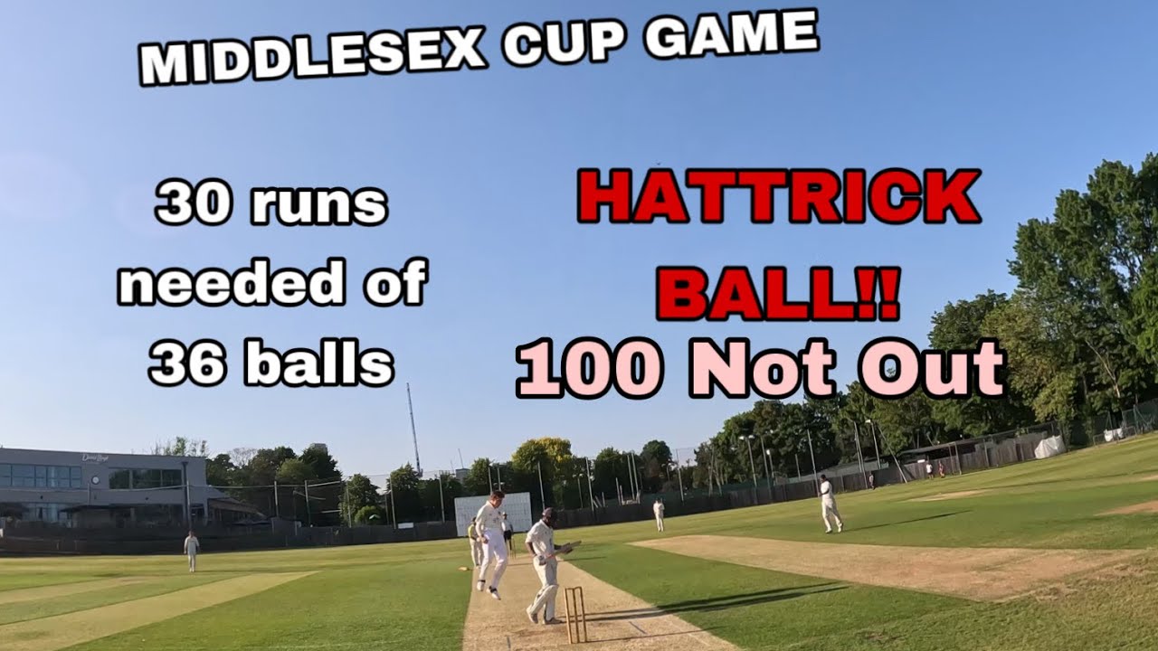 Acton CC vs Twickenham. Middlesex Cup Game! @ActonCC1908 - YouTube