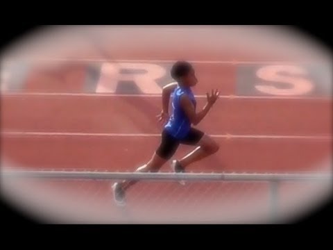 10 Yr Old Anthony Robinson - Long Beach Sprinters Meet - YouTube