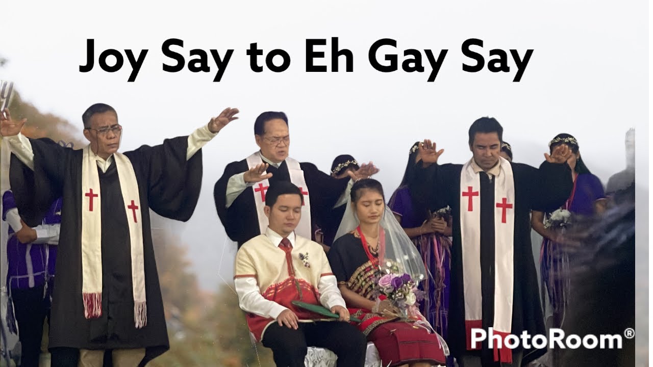 Karen wedding Saw Joy Say to Eh Gay Hser(congratulations to you both)👩 ...