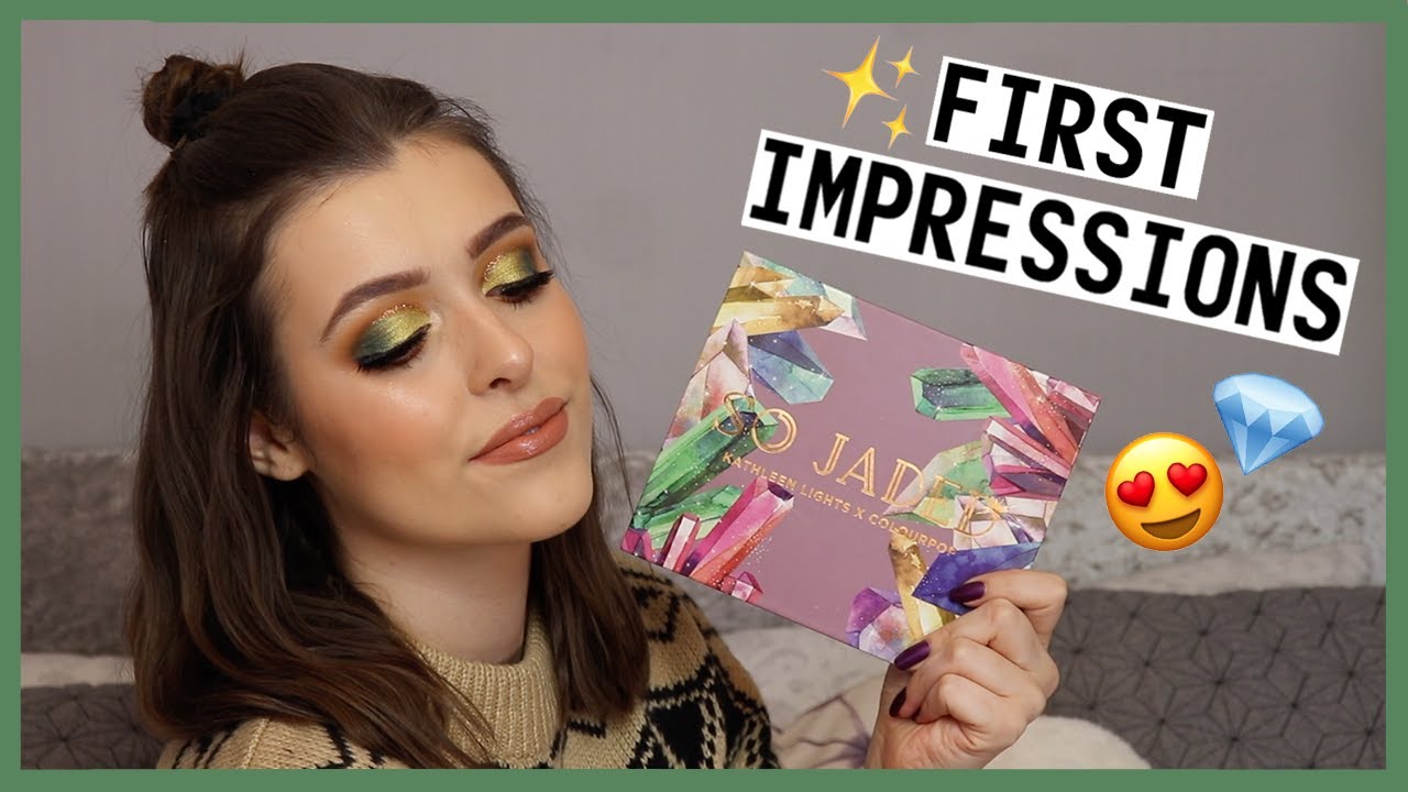 Colourpop SO JADED Palette!! First Impressions!! | Makeup With Meg ...