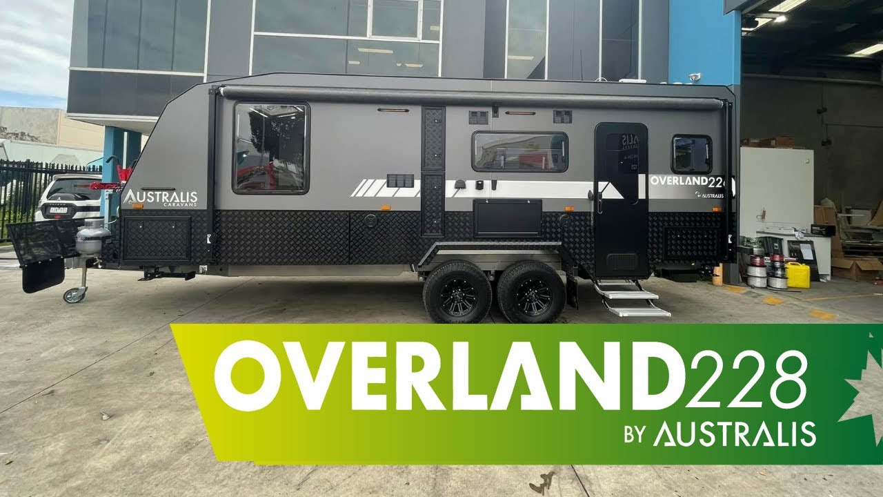 Overland 22.8ft Couples Caravan External Overview - YouTube