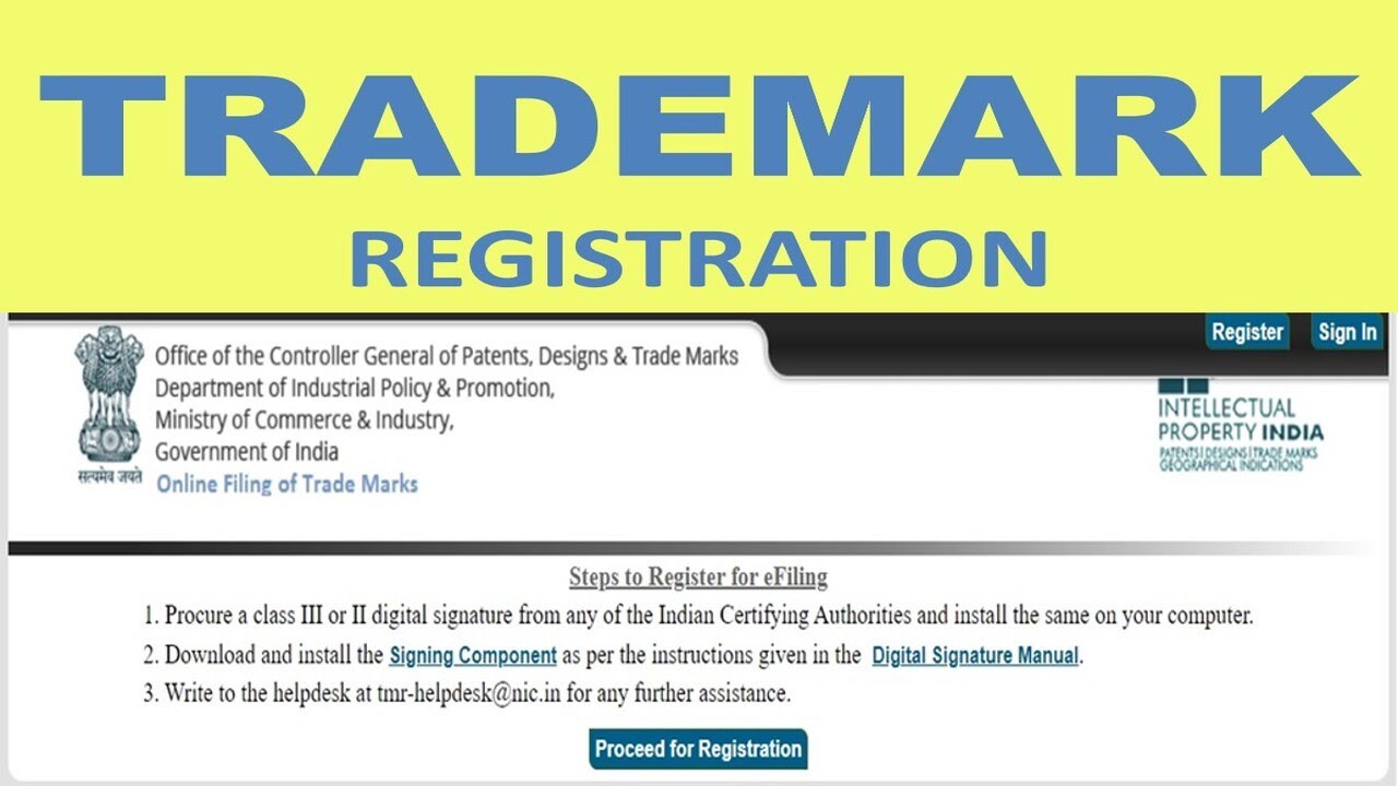 Trademark Registration Process, #Trademark Registration Online with ...
