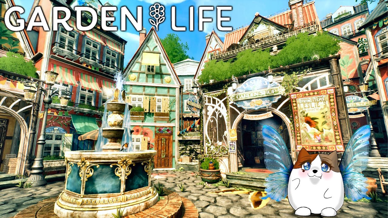 Creating our Dream Garden in Garden Life: A Cozy Simulator! | New ...