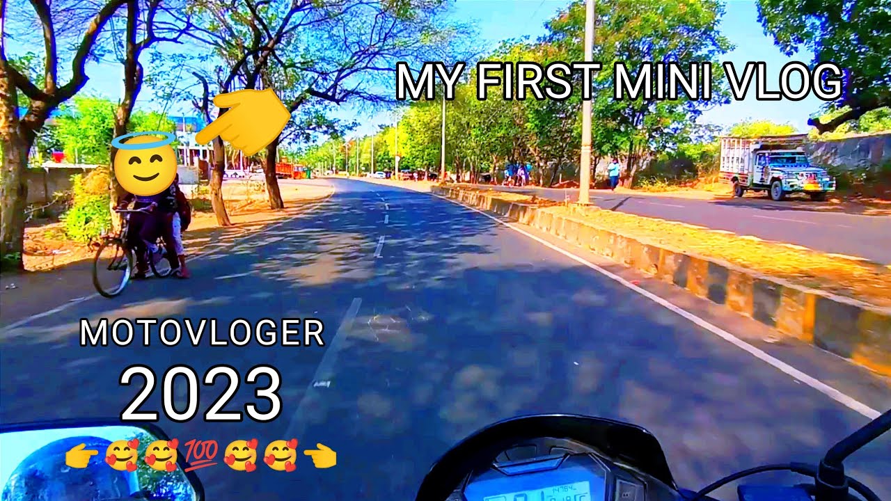 MY FIRST MINI BIKE VLOG 😇 COOL BIKE RIDE 💯 MOTOVLOGER VIDEO 🅱️ ...