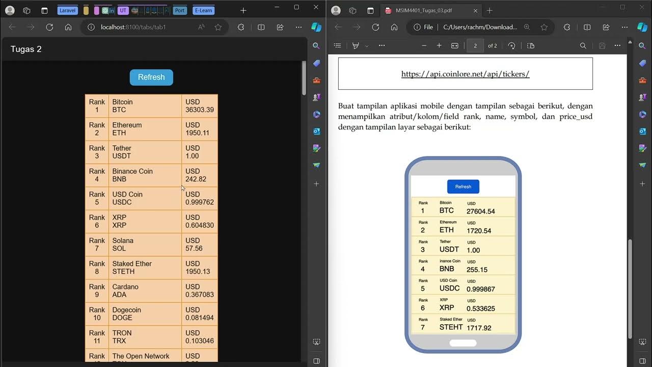 Praktikum 3 Pemrograman Berbasis Mobile - YouTube