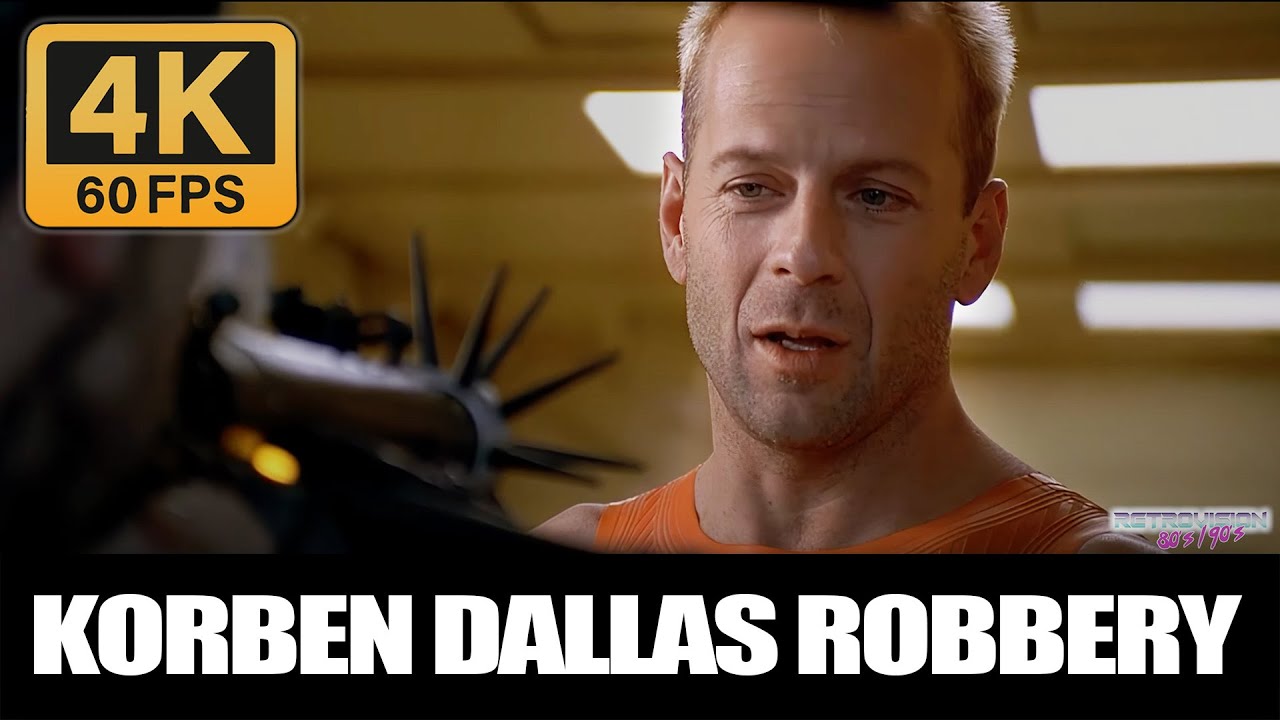 The Fifth Element Iconic Scene | Korben Dallas wake up and robbery 4k ...