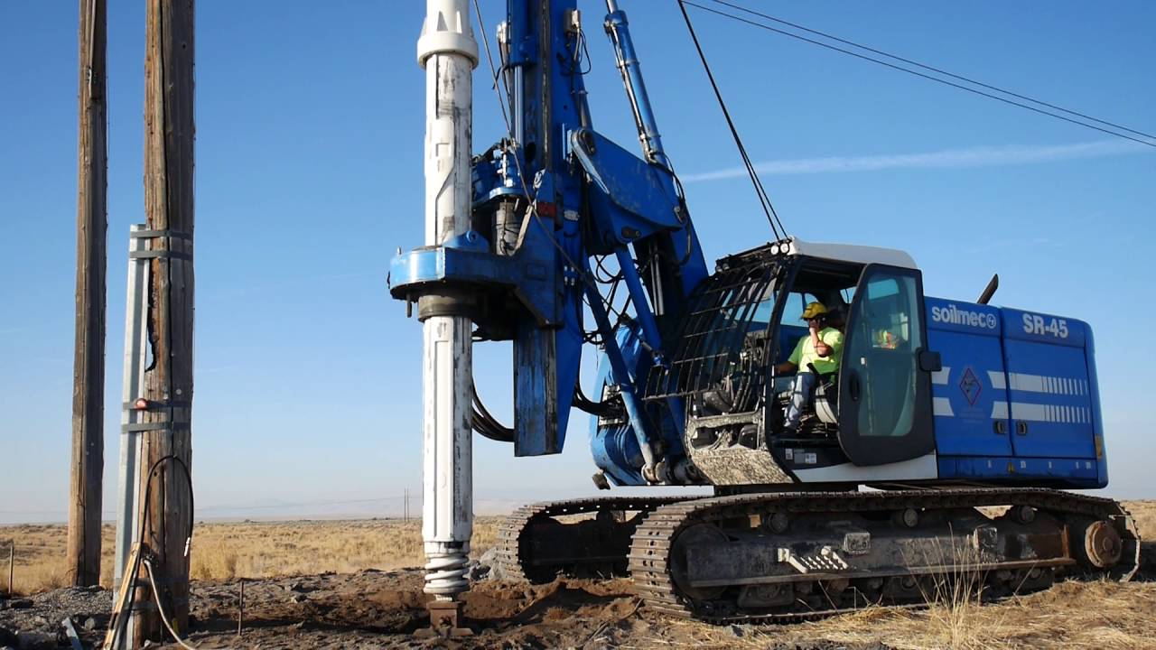 Soilmec SR-45 LHR - YouTube