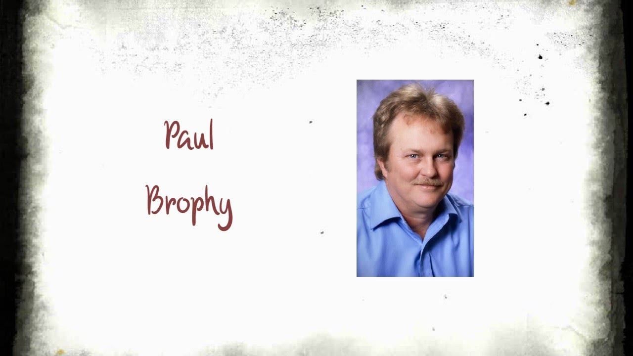 Paul Henry Brophy Funeral Service - YouTube