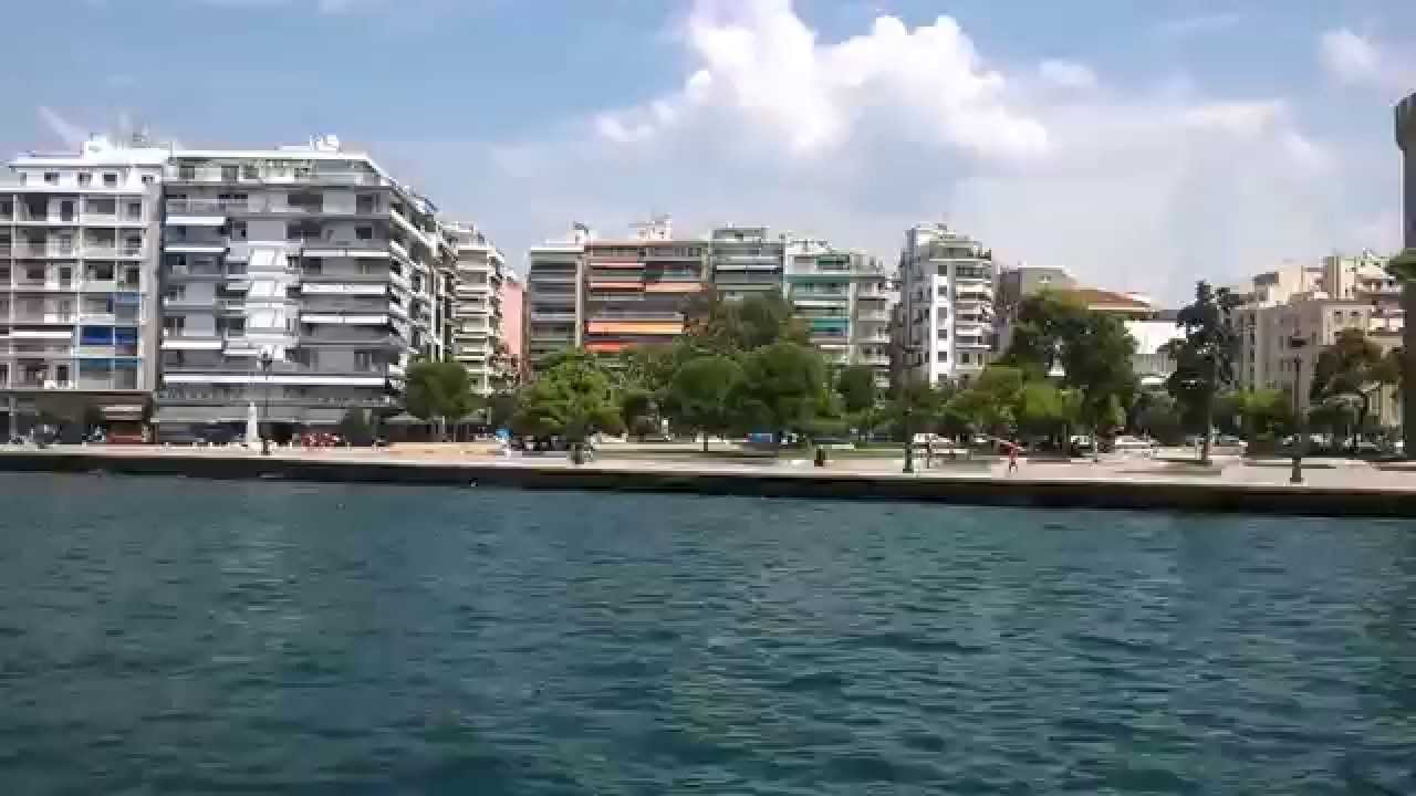 Η Θεσσαλονίκη απο τον Θερμαϊκό - Μια τσάρκα με την ¨Αργώ " - YouTube