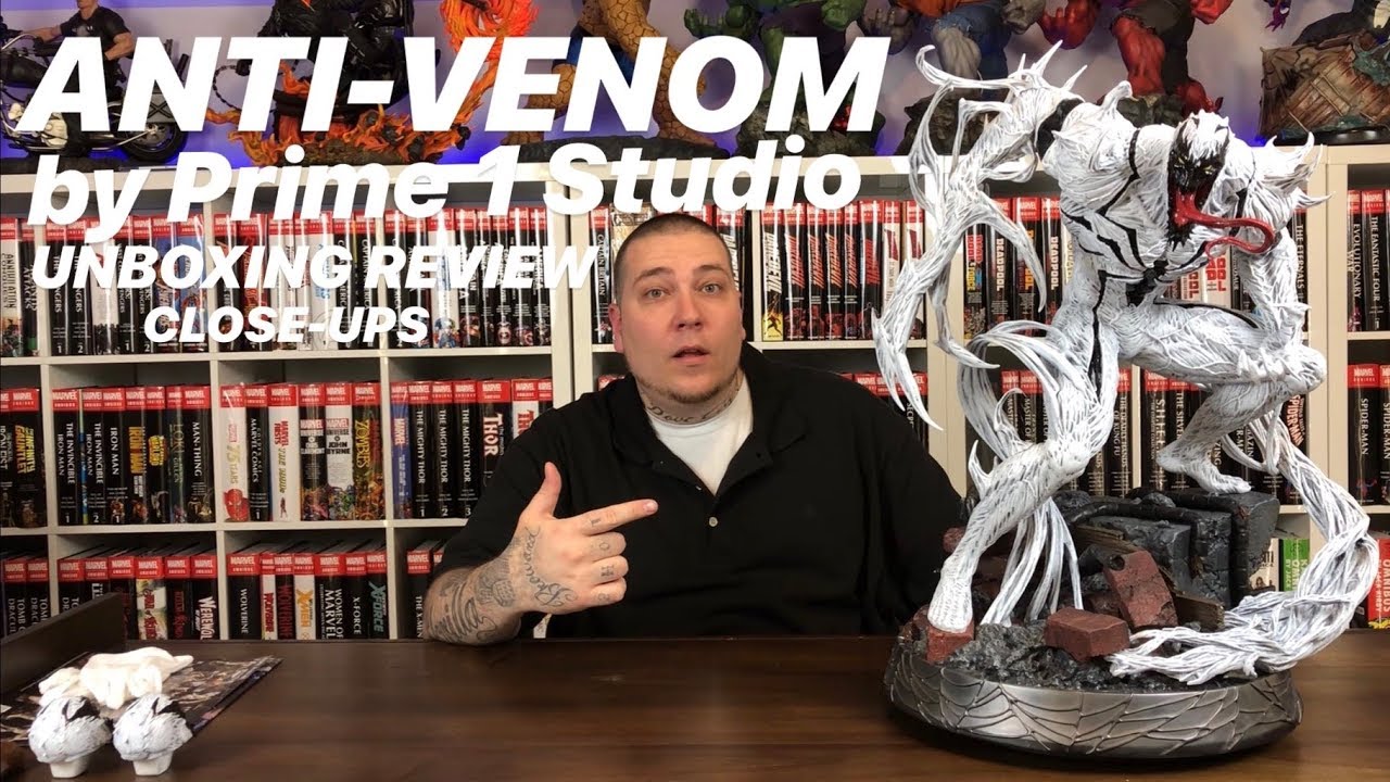 Anti-Venom by Prime 1 Studio Unboxing Review Close-Ups - YouTube