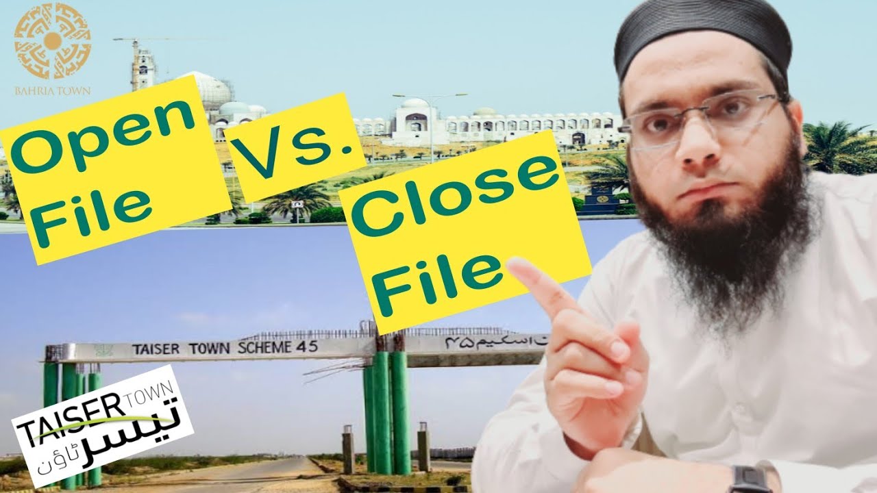 Open files Vs. Close files on Property Market - YouTube