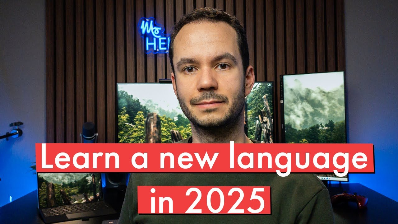 How to start learning a new language quickly. - YouTube