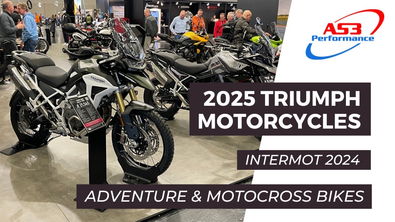 2025 Triumph ADV & MX Motorcycles on show at INTERMOT 2024 inc. the ...
