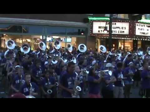 2014 KSU Pride Marching Band Concert In Aggieville Part 6 - Purple Haze ...