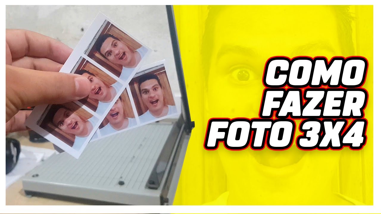 Como Fazer Fotos 3x4 YouTube Como Fazer Fotos 3x4 YouTube