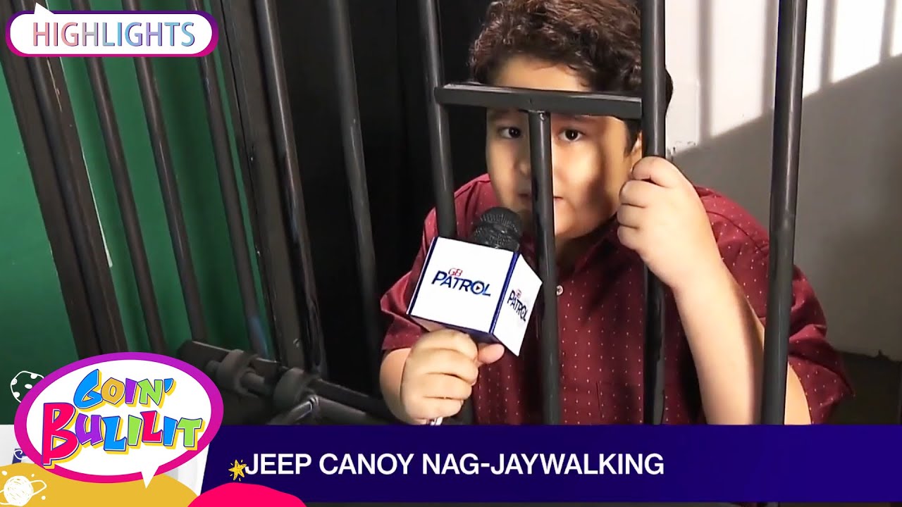 GB Patrol: Jeep Canoy is jaywalking | Goin’ Bulilit - YouTube
