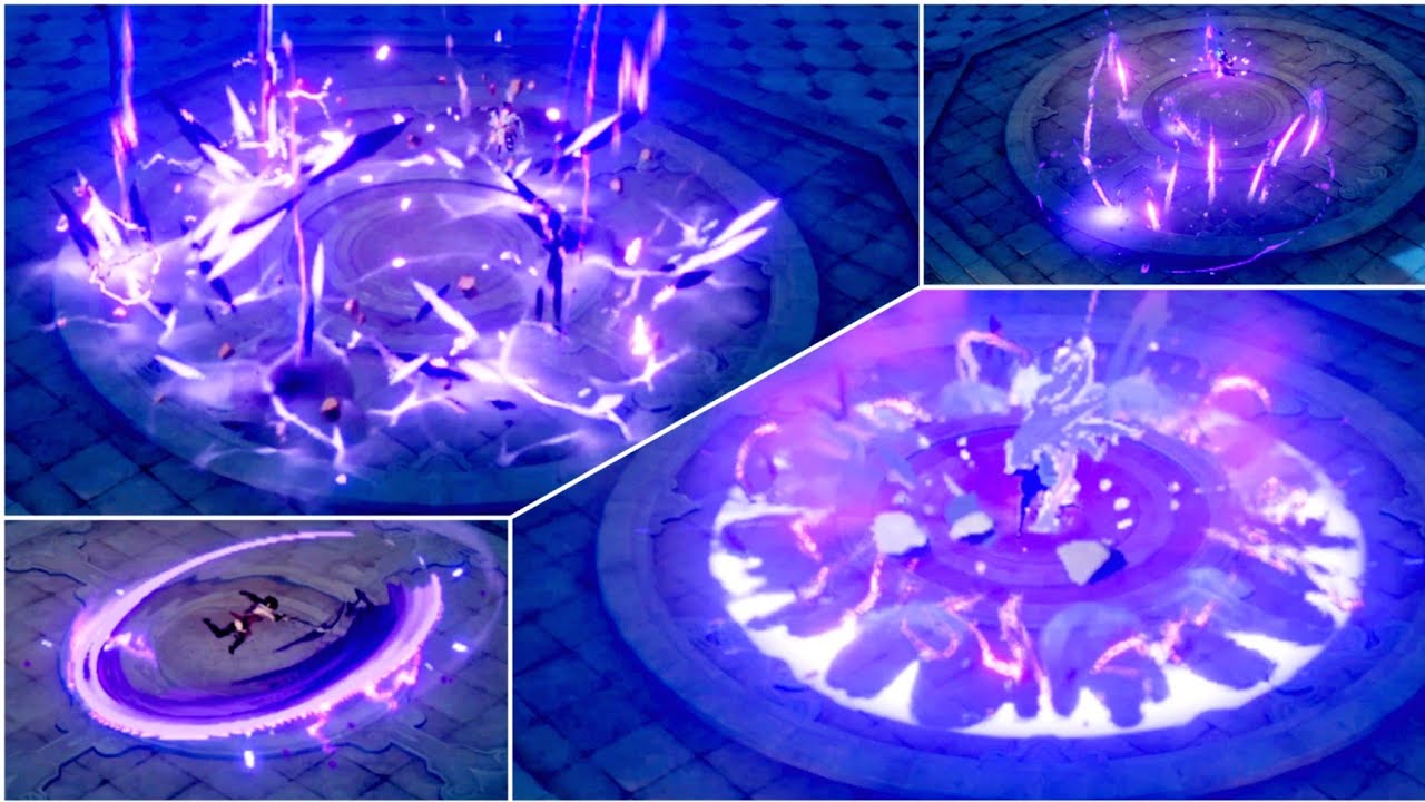 ELECTRO 4 STAR CHARACTERS | Elemental Skill and Burst | Zoom Out ...