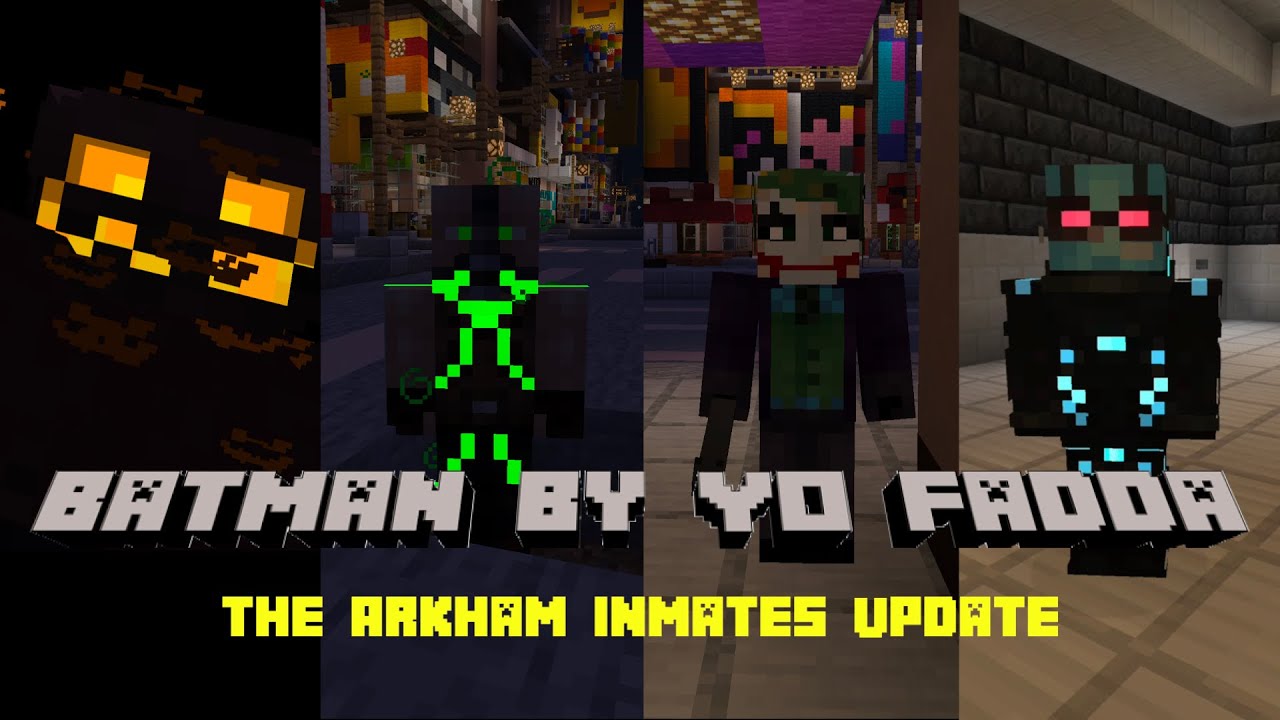 NEW BATMAN MOD UPDATE (Arkham Inmates Update) Minecraft 1.20.1 - YouTube