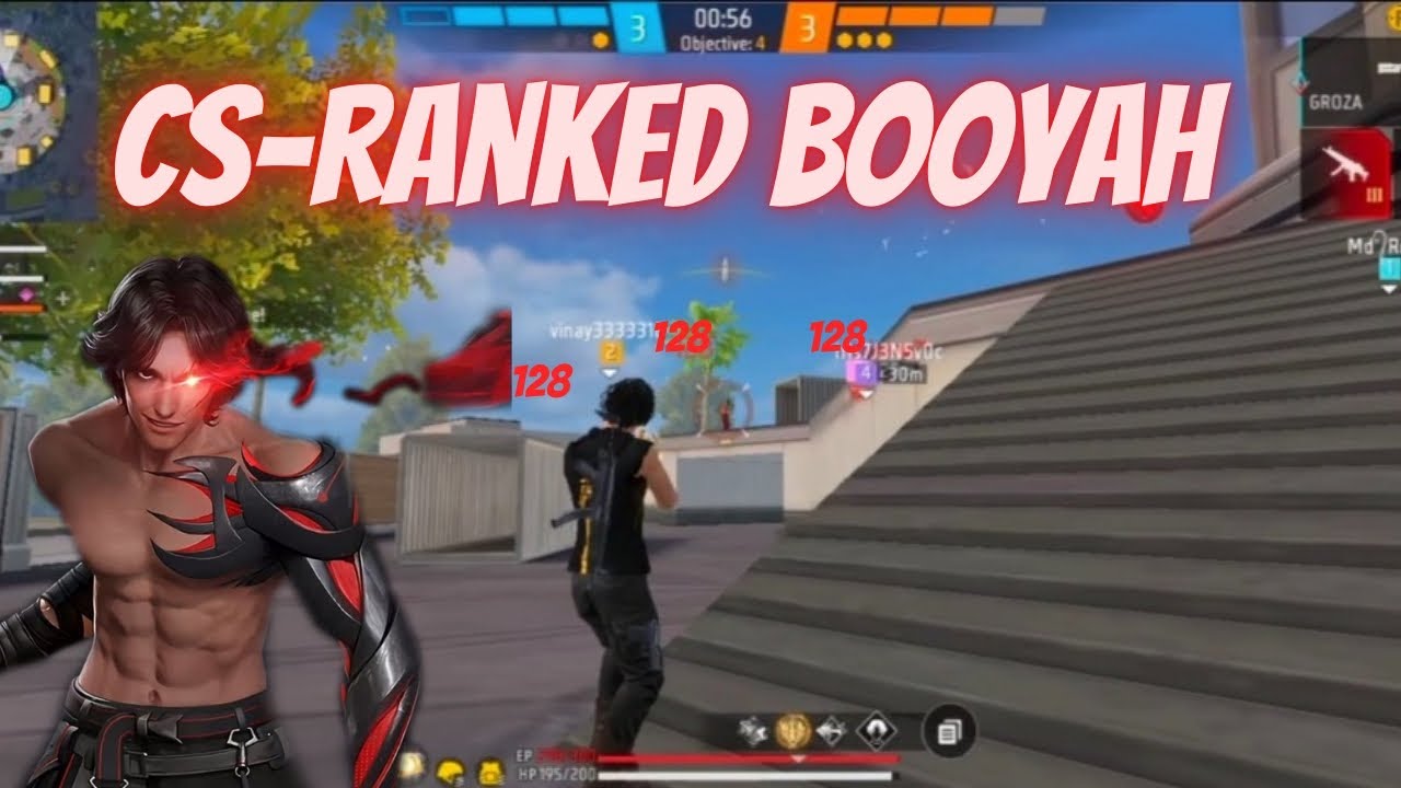 free fire max cs-ranked booyah ORION character full game play video ...