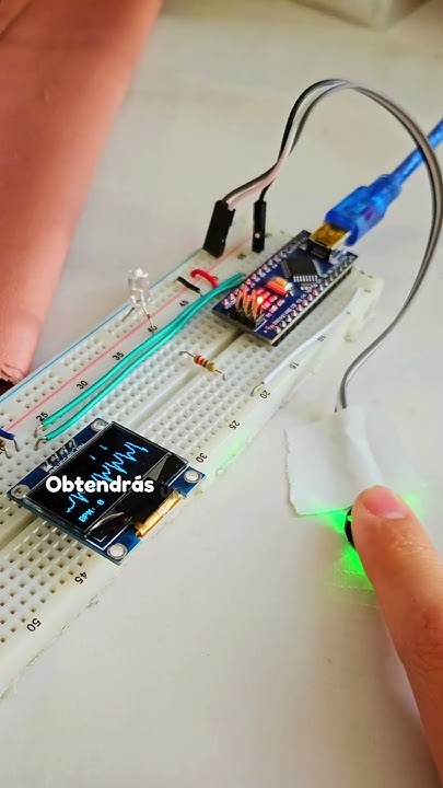 Construye un Monitor de Ritmo DIY con Arduino Nano, LED y Pantalla OLED | Proyecto Electrónica ...