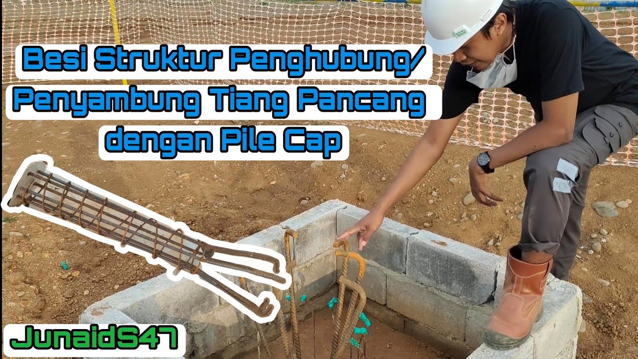 Besi Struktur Penghubung/Penyambung Tiang Pancang dengan Pile Cap - YouTube