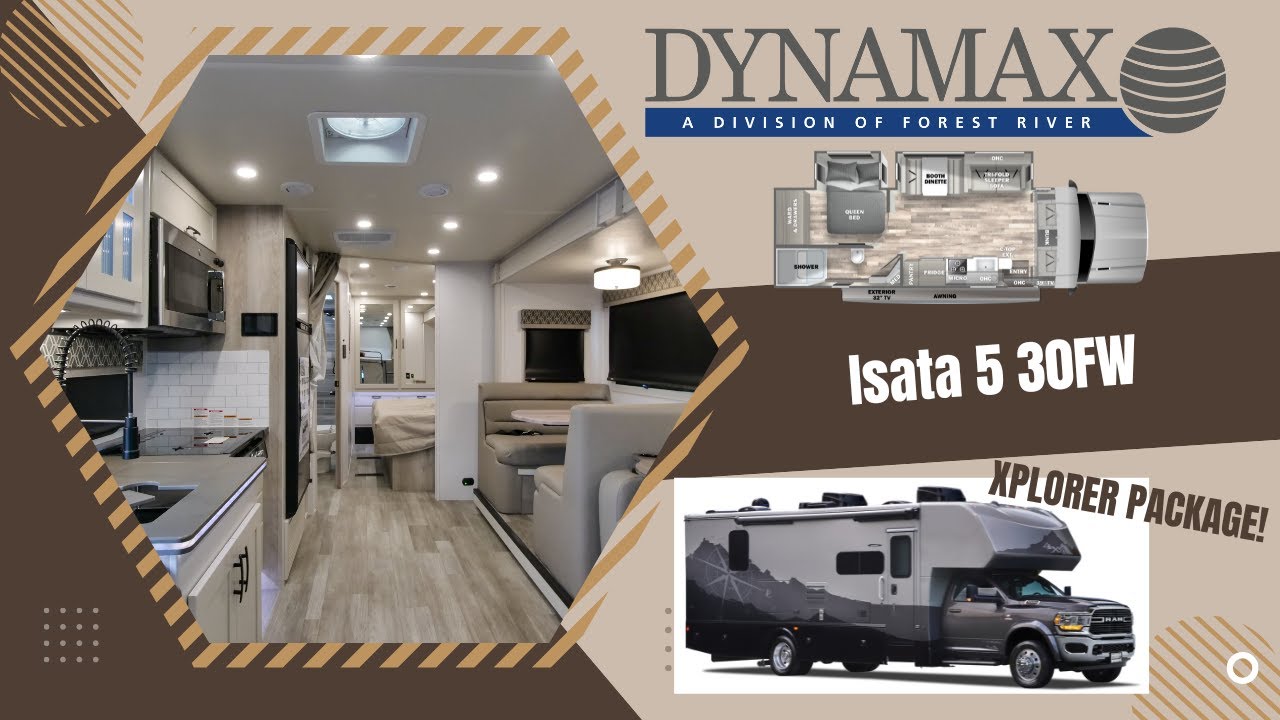 Tour the 2023 Dynamax Isata 5 30FW4X4 featuring the Xplorer Package ...