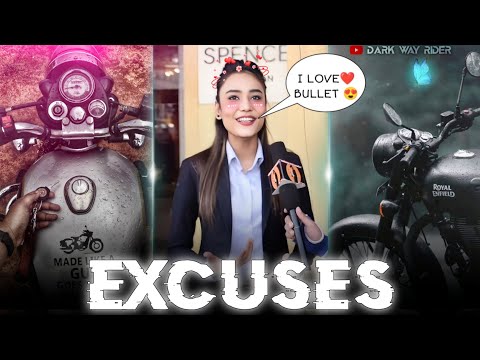 EXCUSES  FT. CLASSIC 350 EDIT🔥। Bullet WhatsApp Status। Classic 350 Status। Excuses Song Status |