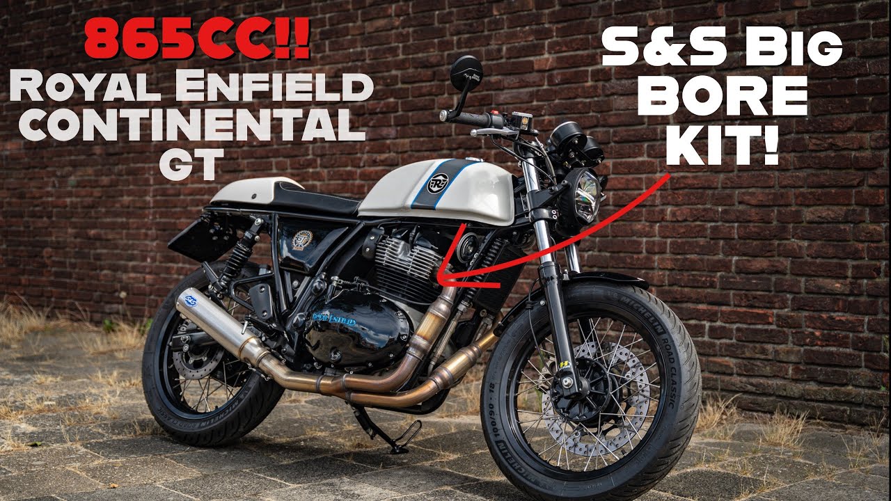Royal Enfield Continental GT 650 First Impressions (865cc big bore kit ...