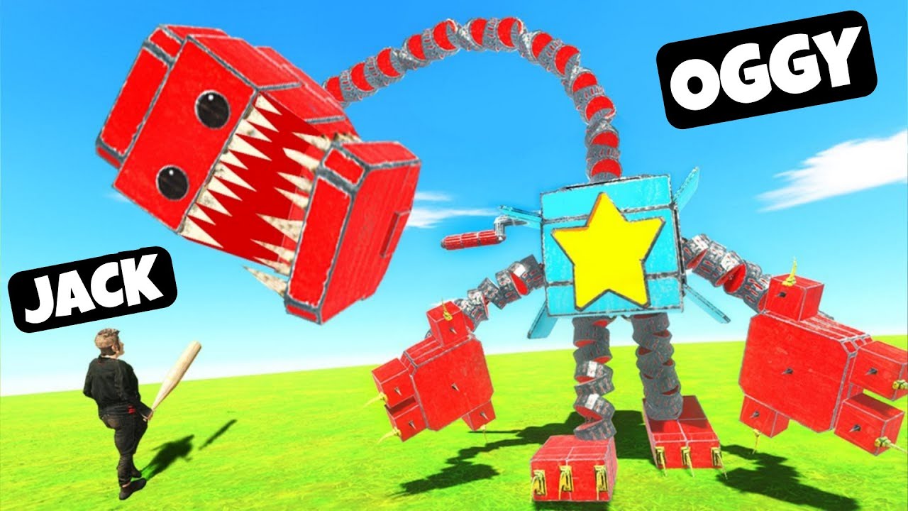 OGGY'S BOXY BOO VS GODZILLA & ALL UNITS DEADLY FIGHT IN ANIMAL REVOLT ...