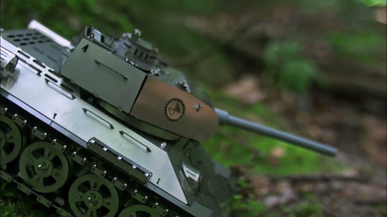 T-34 - самый красивый конструктор в мире - YouTube