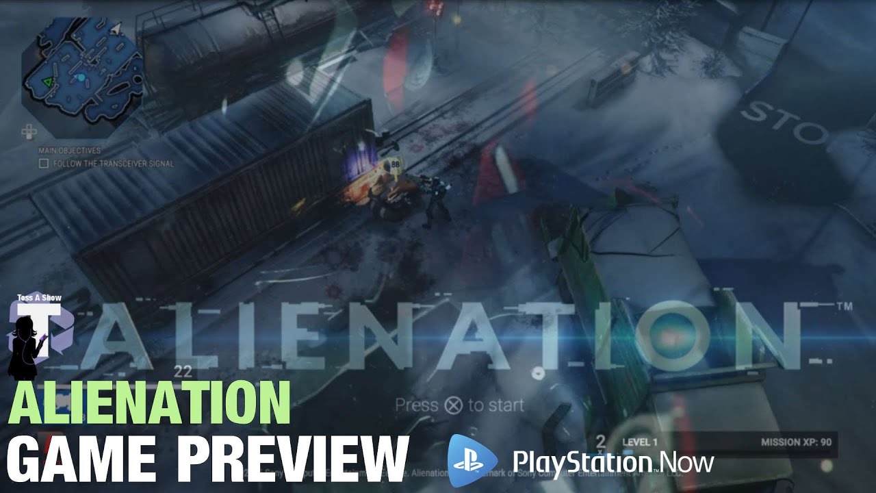 Let's Play Alienation on Playstation Now, Game Preview | Toss A Show ...