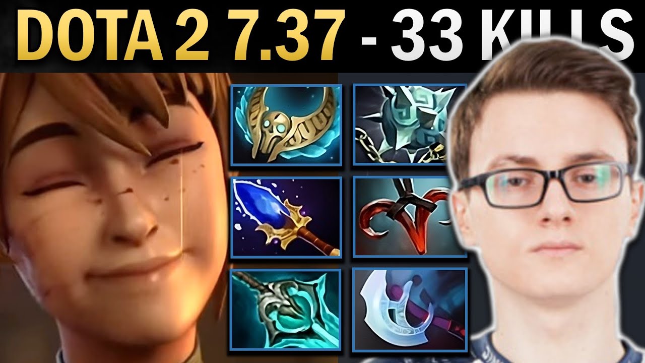 Marci Gameplay Miracle with 33 Kills and Brooch - Dota 2 7.37 - YouTube