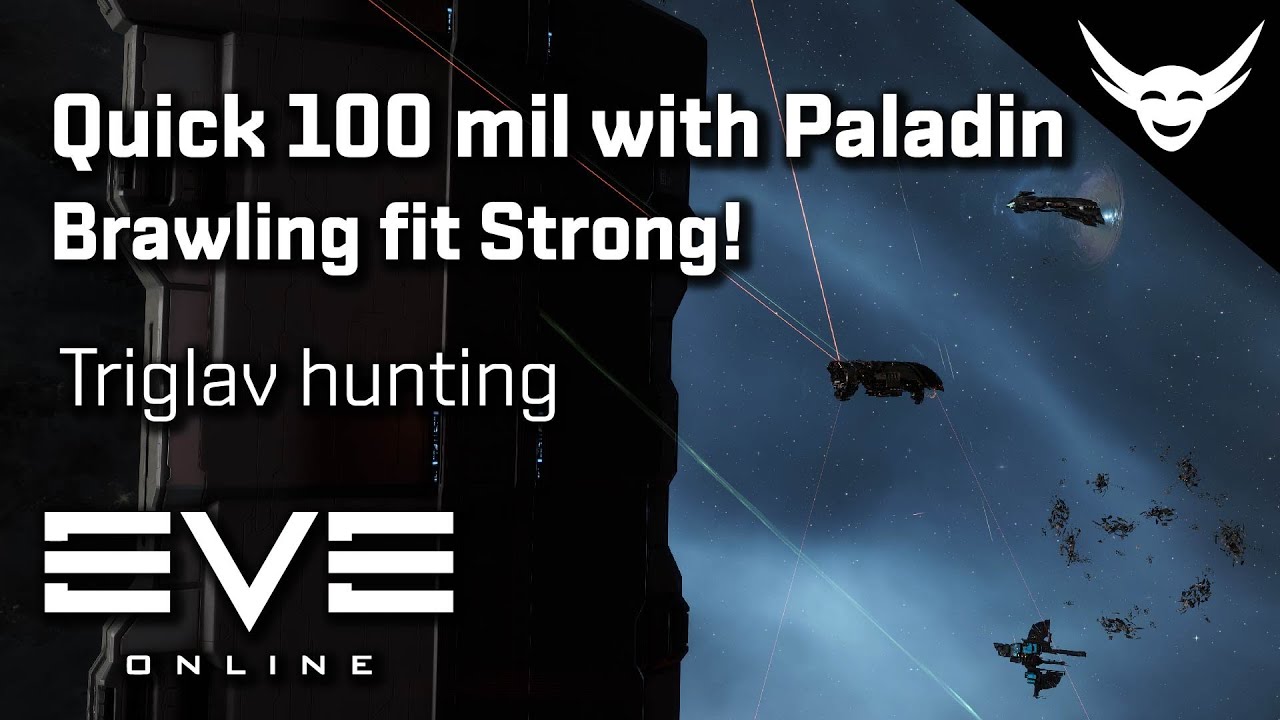 EVE Online - Quick 100 mil ISK with Paladin Triglavian hunting! - YouTube