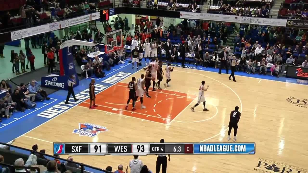 Highlights: Jordan Bachynski (15 points) vs. the Skyforce, 2/5/2016 ...