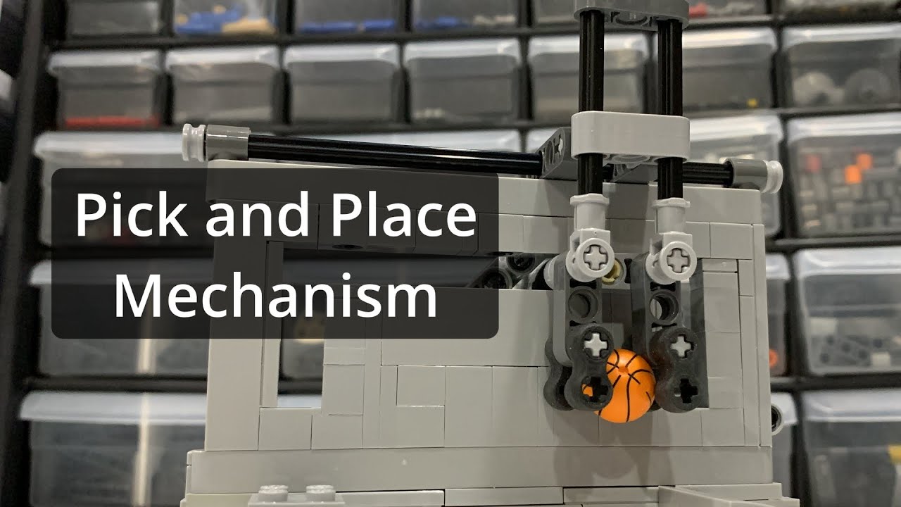 LEGO Pick and Place Mechanism | Concept and Applications - YouTube