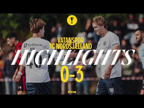 Highlights: Vatanspor - FC Nordsjælland