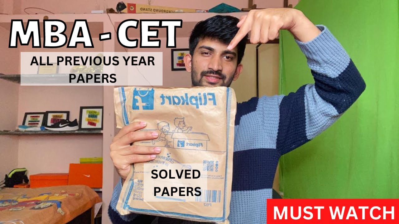 MBA CET Previous Year Solved Question Papers | Mbacet solved question ...