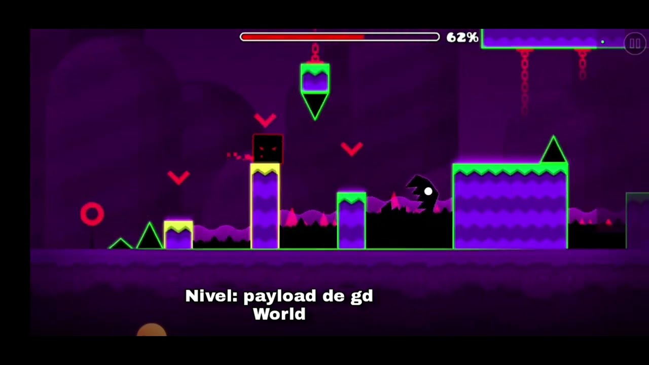 pasándome el nivel: payload de gd World - YouTube