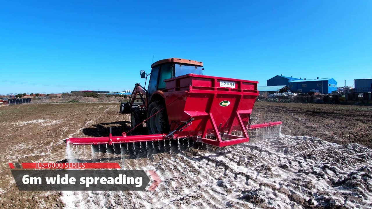 Lime/Powder spreader_ILS-6020 - YouTube
